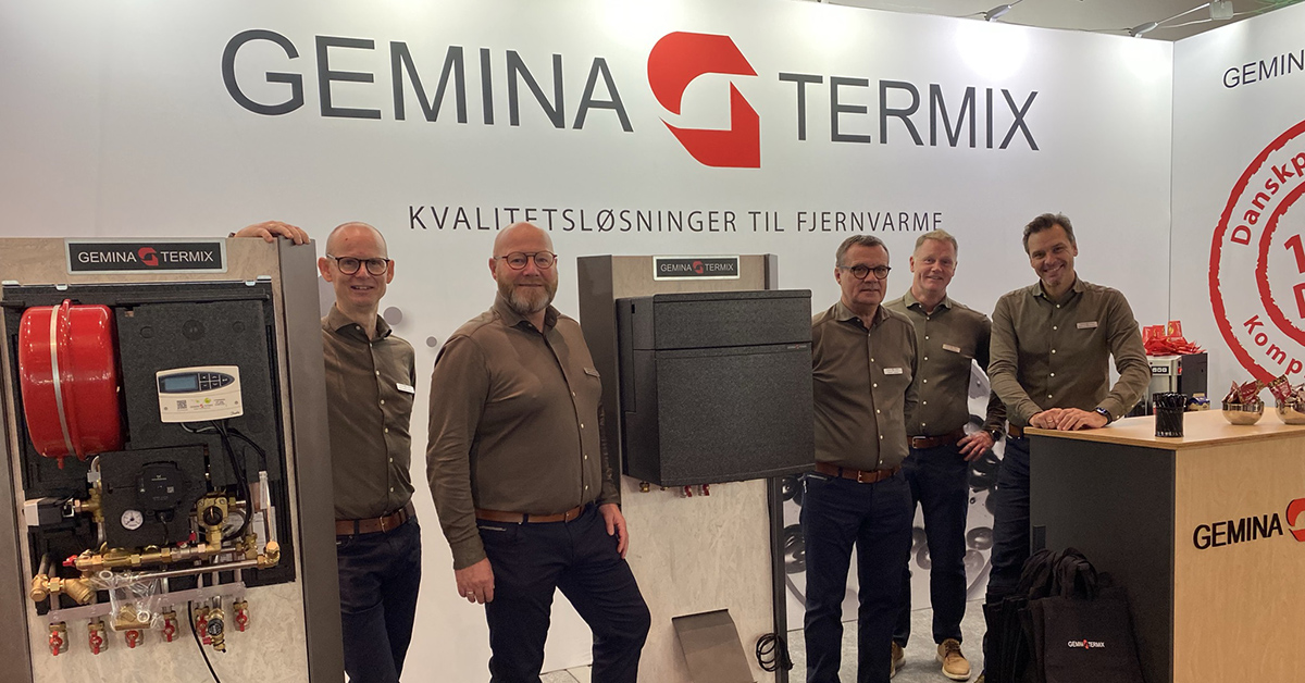 Mød Gemina Termix på Dansk Fjernvarmes Landsmøde - KlimaFOKUS
